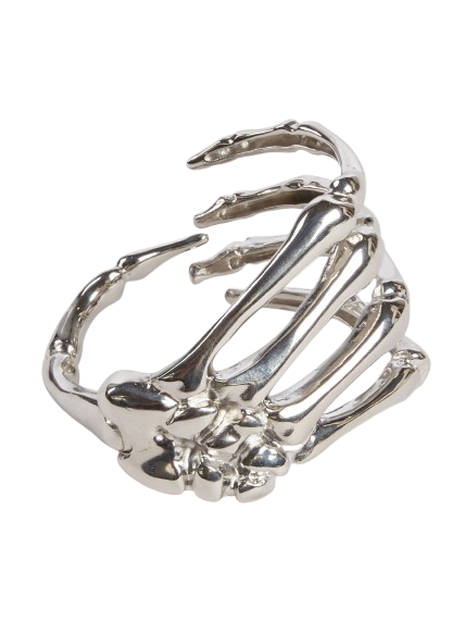 Raf Simons Skeleton Bracelet Silver | Sale Up to 50%